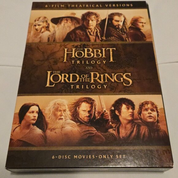 Media | The Hobbit And Lord Of The Rings 6disc Movie Set | Poshmark